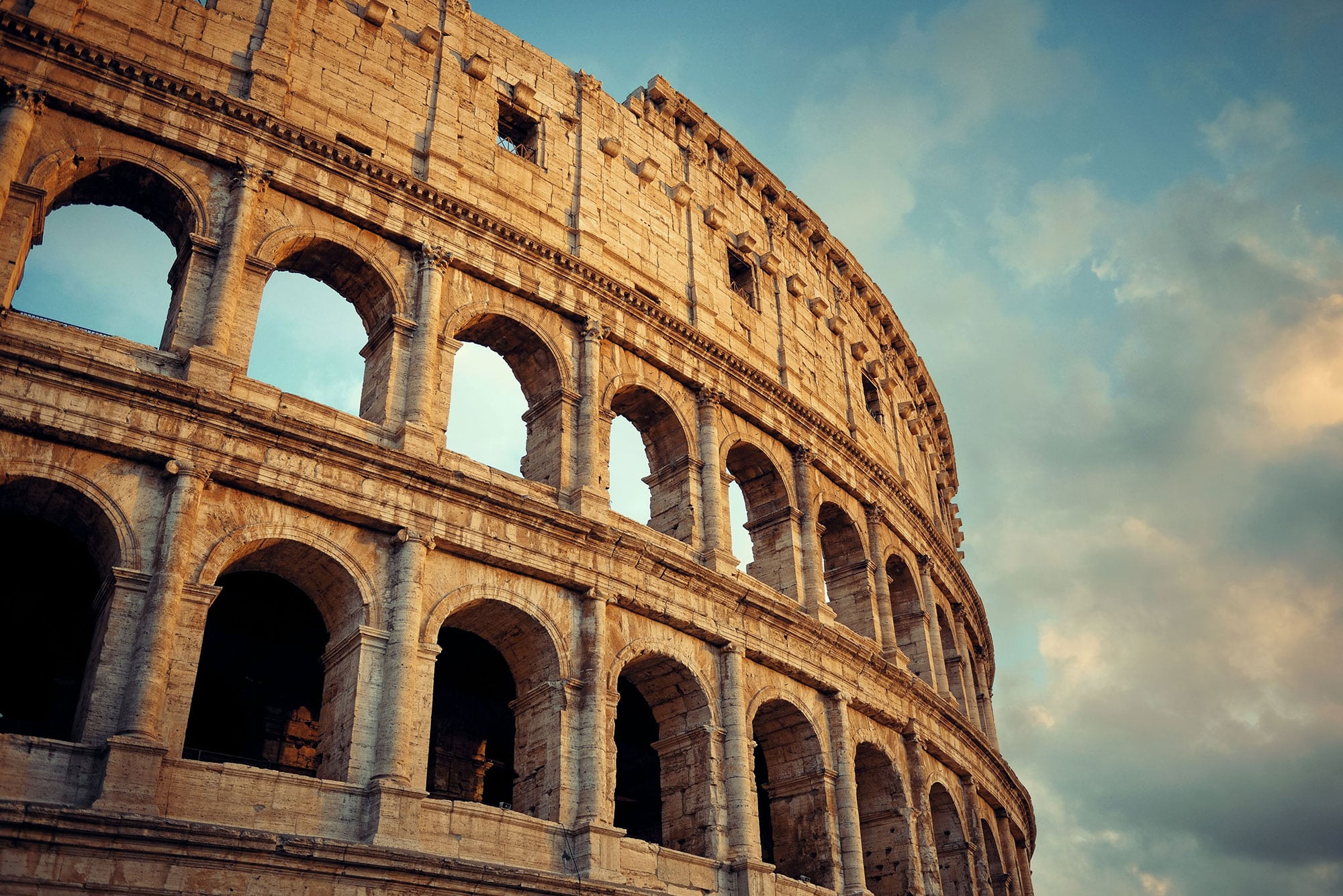 The sinking of the Colosseum - Romamirabilia